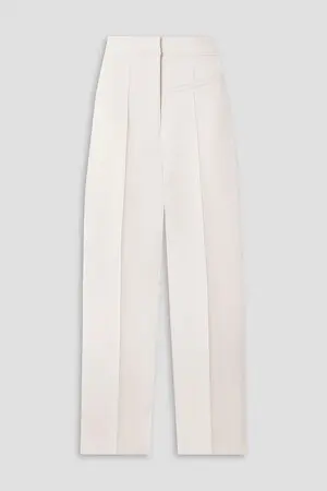 ESSE STUDIOS Ophelia Crepe Wideleg Pants - Off-white