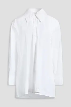 JIL SANDER Oversized Cottonpoplin Shirt - White