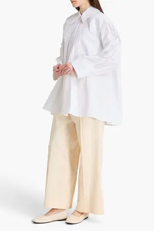 JIL SANDER Oversized Cottonpoplin Shirt