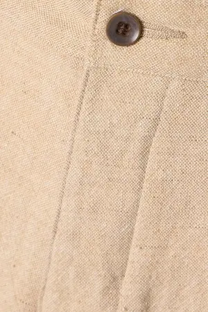 THE ELDER STATESMAN Wide-leg Linen-blend Pants