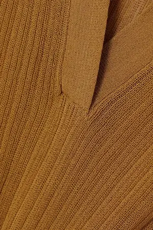 Max Mara Ribbed Silk Sweater
