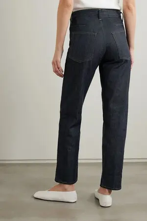 JIL SANDER Cropped Highrise Straightleg Jeans
