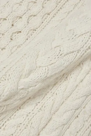 Gabriela Hearst Callum Cable-knit Cashmere Maxi Skirt
