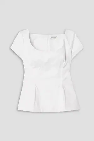Magda Butrym Cottonpoplin Top - White
