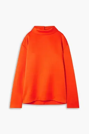 Carven Satin Blouse