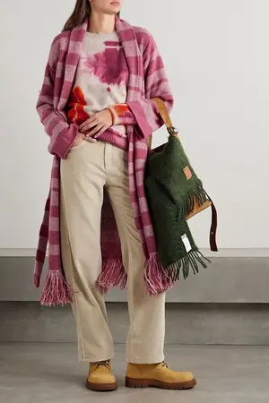 THE ELDER STATESMAN Rorschach Malibu Tie-dyed Cashmere Sweater