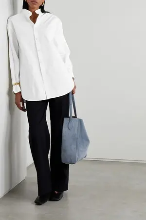 FFORME Oversized Cotton-poplin Shirt