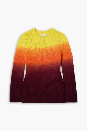 GABRIELA HEARST Pallas Dégradé Brushedcashmere Sweater