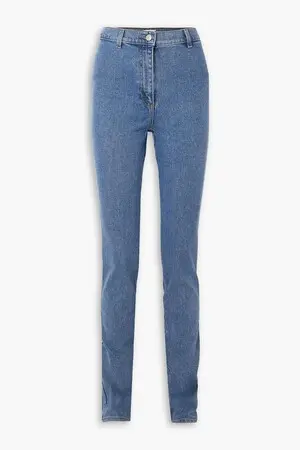 Magda Butrym Highrise Straightleg Jeans - Mid Denim