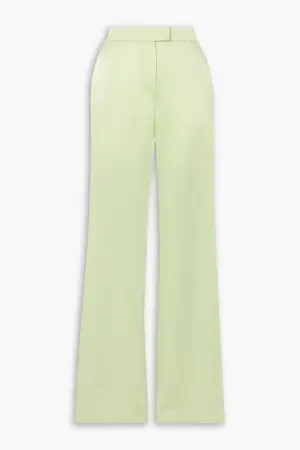 Galvan Boyfriend Satin Flared Pants