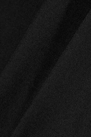 Marie Adam-Leenaerdt Cape-effect Wool-blend Midi Shirt Dress