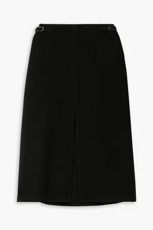 Gabriela Hearst Morelos Cashmere-felt Midi Skirt