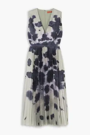 Printed Pleated