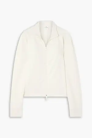 COURREGES Interlock Appliquéd Jersey Track Jacket