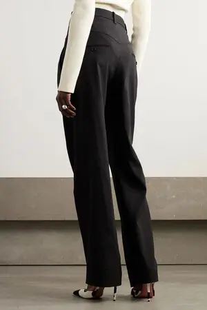 Isabel Marant Staya Paneled Wide-leg Pants