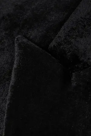 Gabriela Hearst Leary Silk-velvet Blazer - Black