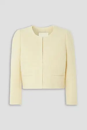 Isabel Marant Pully Woolblend Tweed Jacket - Ivory