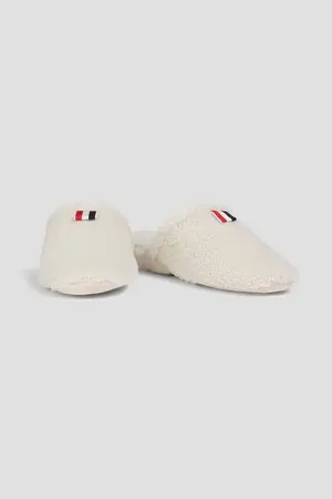 Thom Browne Shearling Slippers