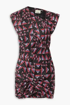 Isabel Marant Printed Dévorévoile Mini Dress