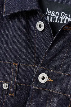JEAN PAUL GAULTIER Topstitched Denim Jacket