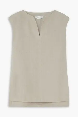 Max Mara Colimbo Linen Tank