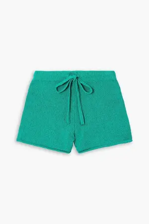 THE ELDER STATESMAN Cotton Shorts - Jade