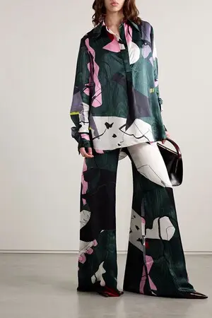 ROKSANDA Printed Satin Shirt