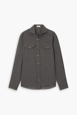 Brunello Cucinelli Wool Shirt