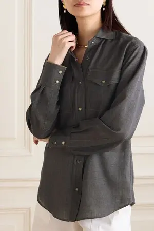 Brunello Cucinelli Wool Shirt