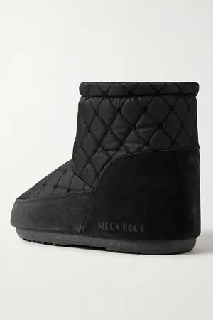 Moon Boot Icon Low Suedetrimmed Quilted Shell Snow Boots