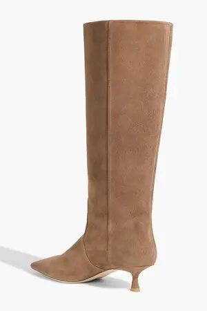 STUART WEITZMAN Naomi 50 Suede Knee Boots