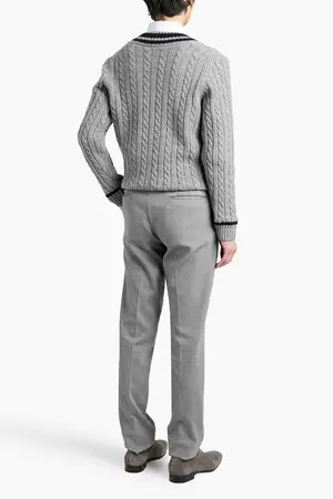 SLOWEAR Zanone Cableknit Wool Sweater