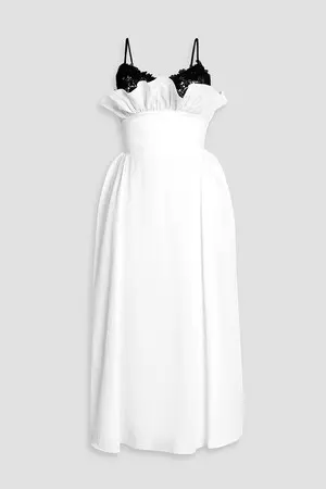 Kika Vargas Off The Shoulder Day Dresses