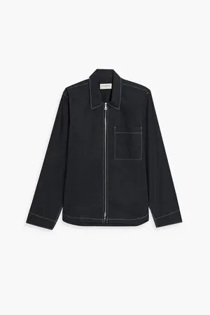 Officine Générale Cottonpoplin Jacket - Black