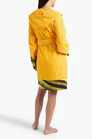 Emilio Pucci Cottonterry Hooded Robe
