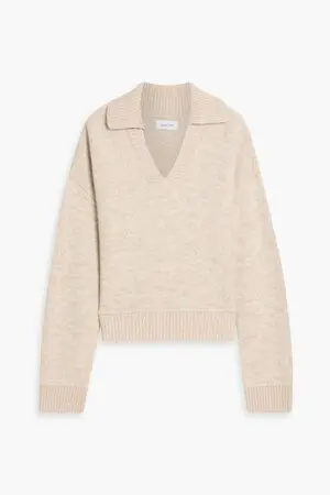 Naadam Cashmere Polo Sweater - Beige
