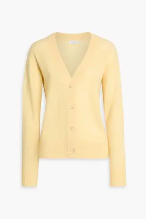 Naadam Cashmere Cardigan - Pastel Yellow