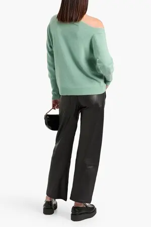 Naadam Cutout Cashmere Turtleneck Sweater
