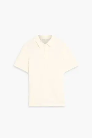Onia Slub Cottonjersey Polo Shirt - Pastel Yellow