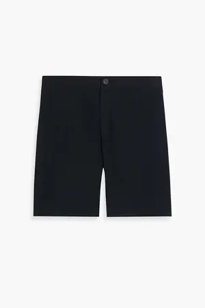 Sandro Linen Shorts - Midnight Blue