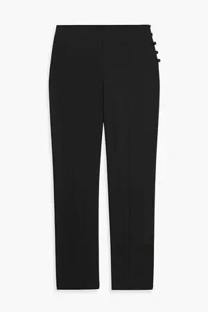 Simkhai Morrie Crepe Straightleg Pants - Black