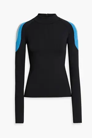 Emilio Pucci Jacquardknit Top - Black