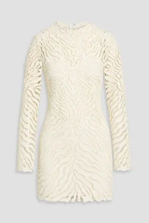 Simkhai Corded Lace Mini Dress - Ivory