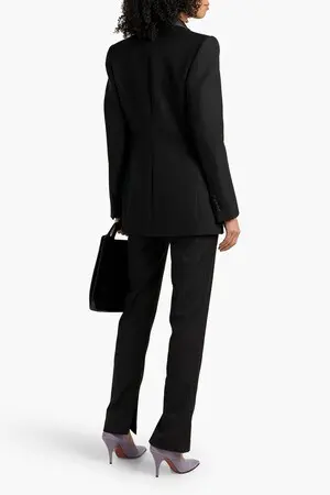 Wardrobe.NYC Satin-trimmed Tuxedo Jacket