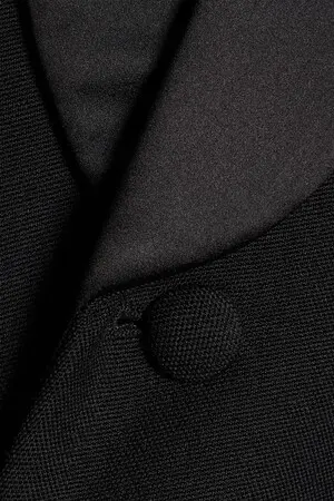 Wardrobe.NYC Satin-trimmed Tuxedo Jacket