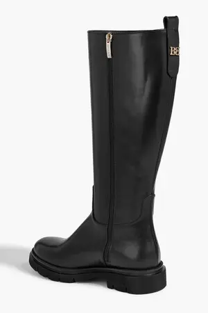 Bally Waldina Leather Knee Boots
