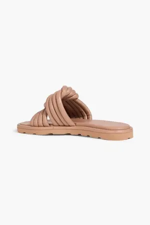 GIANVITO ROSSI Ottavia Quilted Leather Slides