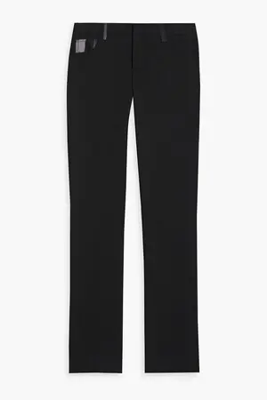 Emilio Pucci Twill Straightleg Pants - Black