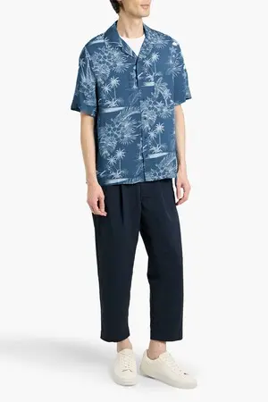 Onia Printed Woven Shirt