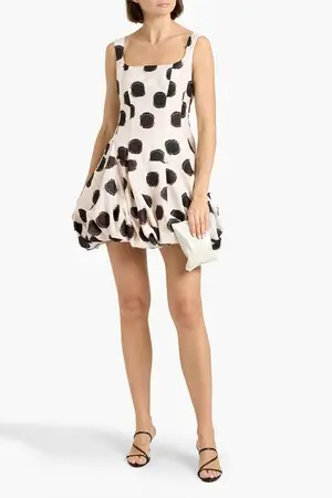 Simkhai Juni Polkadot Fil Coupé Mini Dress
